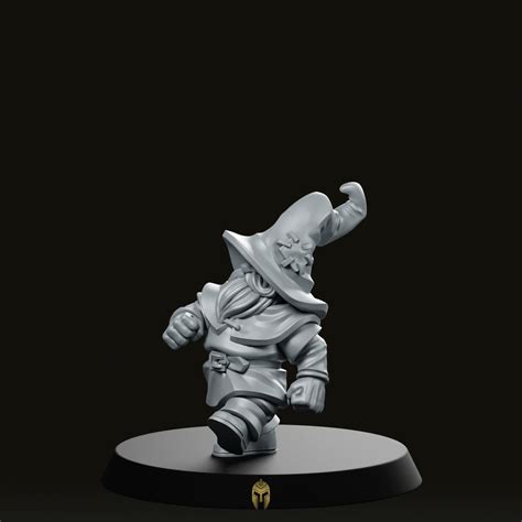Gnome Traveller Fantasy Miniature We Print Miniatures