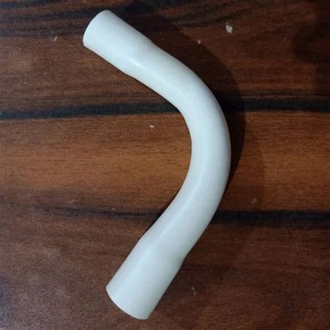 45 Degree Female Electrical White PVC Pipe Bend At 10 Piece In New
