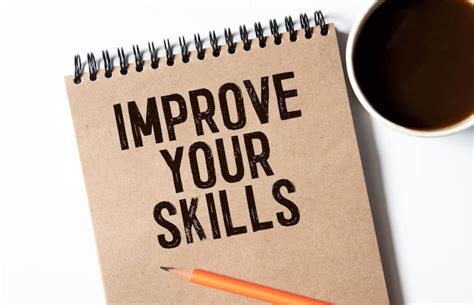 Premium Photo Improve Your Skills Text Write On Paper