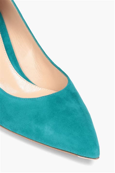 Gianvito Rossi Suede Pumps The Outnet