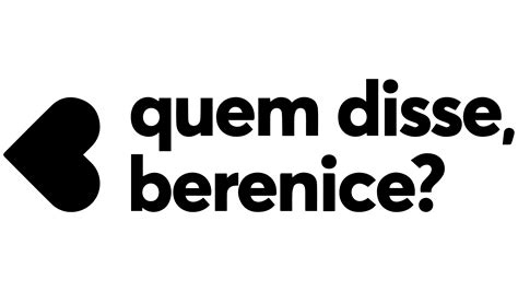 Quem Disse Berenice Logo Symbol Meaning History Png Brand
