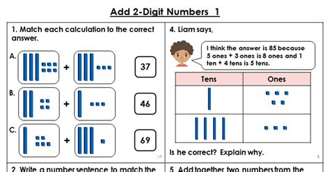 Year 2 Add 2 Digit Numbers 1 Lesson Classroom Secrets Classroom Secrets