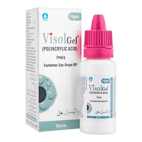 Order Atco Laboratories Visol Gel 10g Online At Best Price In Pakistan