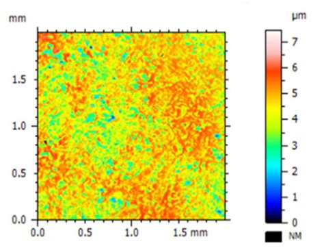 Optical Topography Measurements For Material 1 Download Scientific