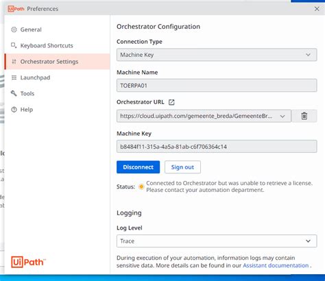 Orchestrator Was Unable To Retrieve License Orchestrator Uipath