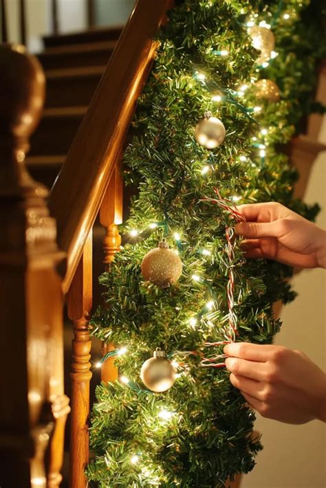 18 Stunning Christmas Garland Staircase Design Ideas Edward George