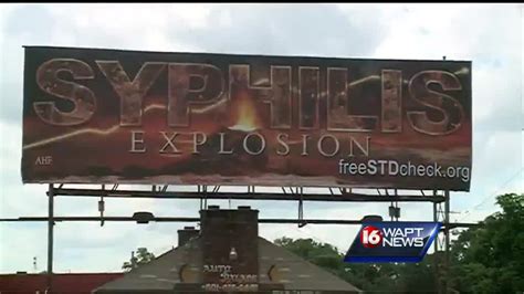 Syphilis Explosion Billboard Raises Eyebrows