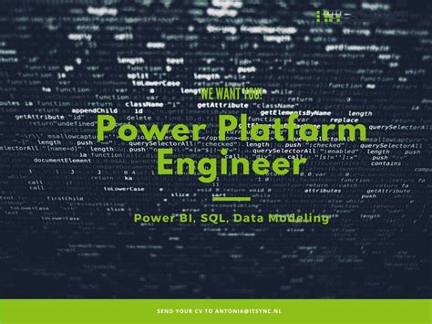 itsync on linkedin platformengineer powerbi sql datamodeling