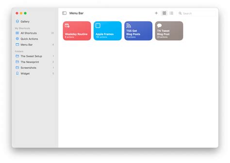 How To Run Shortcuts From The Menu Bar The Sweet Setup