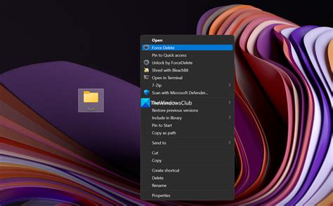 How To Delete Files Folders That Cannot Be Deleted ForceDelete