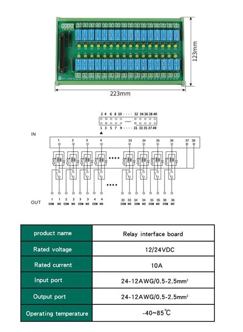 China Tyco Channel PLC Amplified Version Relay Module Mitsubishi Q Series China Relay Board