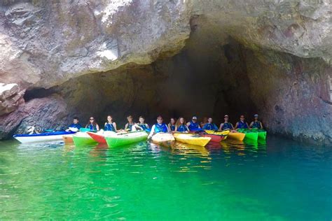 Emerald Cove Kayak Tour Self Drive Willow Beach Az