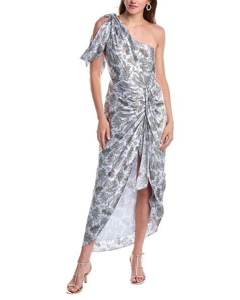 Cinq À Sept Gretchen Silk Maxi Dress In Black ModeSens