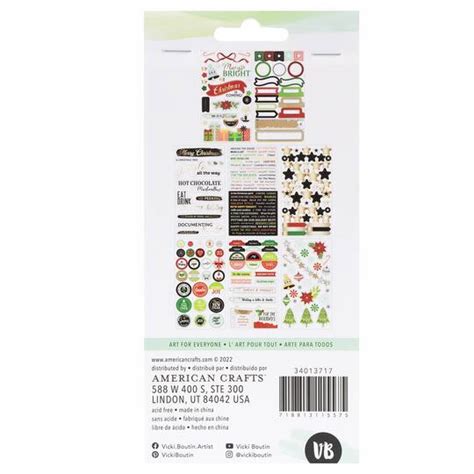 Vicki Boutin Evergreen And Holly Sticker Book Michaels