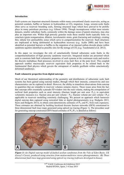 Pdf From Digital Outcrops To Digital Rocks Multiscale Characterization Of Structural
