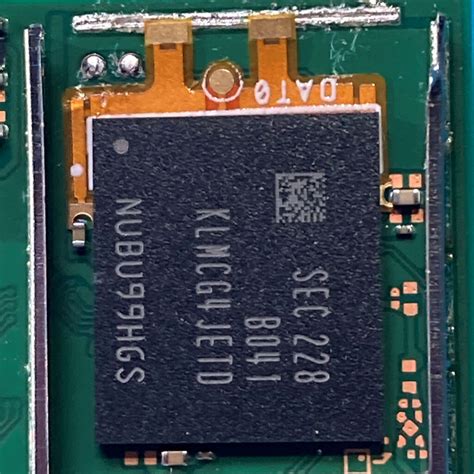 EMMC Breakout Flex Circuit Board Helders Game Tech