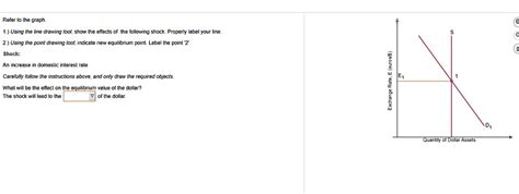 solved refer to the graph 1 using the line drawing tool show the