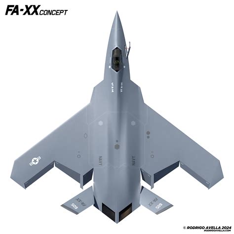 Rodrigo Avella Fa Xx Sixth Generation Fighter Concept Views