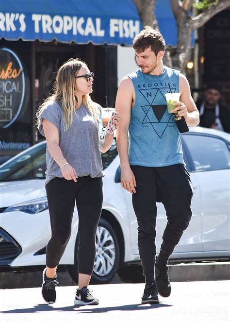 Pregnant Hilary Duff And Matthew Koma Out In Los Angeles 07232018