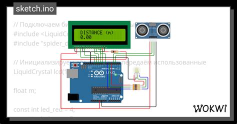 Задача №2 Ультразвуковой парктроник Wokwi Esp32 Stm32 Arduino
