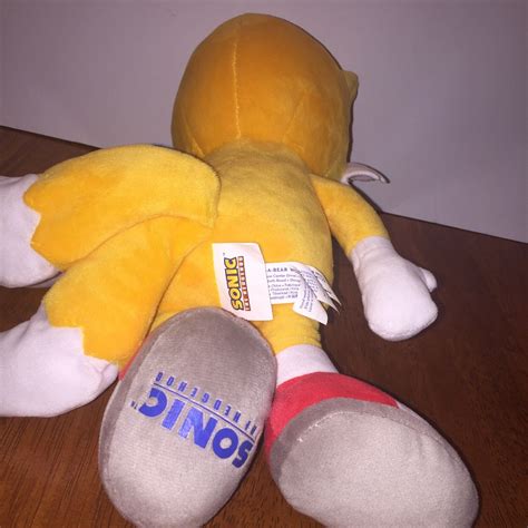 Mavin Build A Bear Sonic The Hedgehog Tails Plush Bab Sega Stuffed