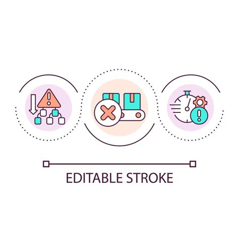 Low Quality Of New Software Loop Concept Icon 16089559 Vector Art At Vecteezy