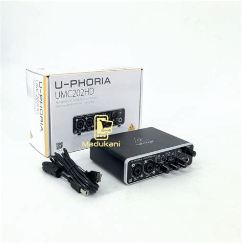 Behringer UPHORIA UMC202HD USB Audio Interface Audiophile 2x2 with ...