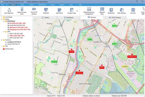 Geographic Map Geomap In The New Version 76 Of 10 Strike Network