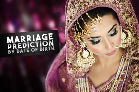 Marriage Prediction By Date Of Birth
