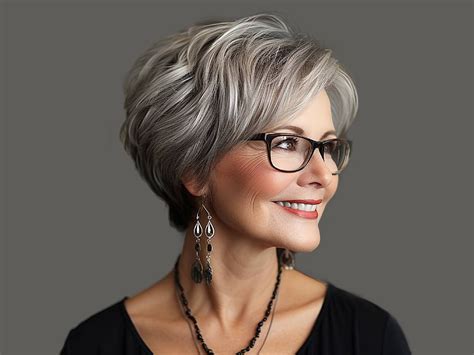 Here Are 25 Older Women Who Perfectly Pull Off The Modern Wedge Cut
