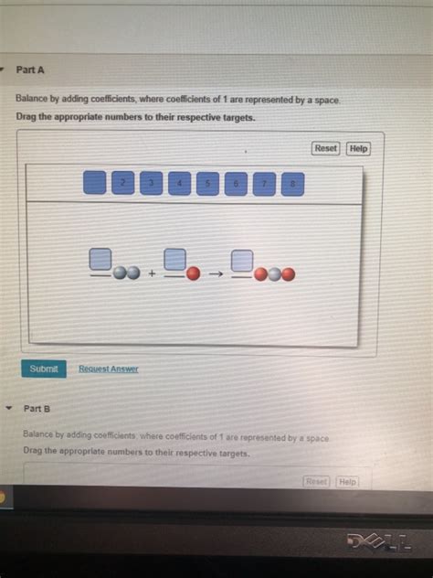 Solved Part A Balance By Adding Coefficients Where