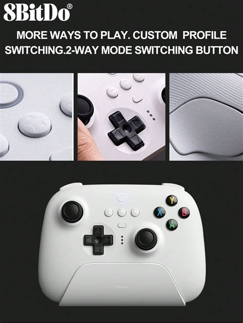 8bitdo 8bitdo Gamepads Pc With Charging Dock Ultimate 2 4g Wireless