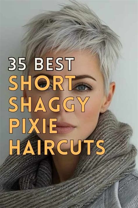 35 Cute Short Shaggy Pixie For Modern Women Short Shaggy Pixie