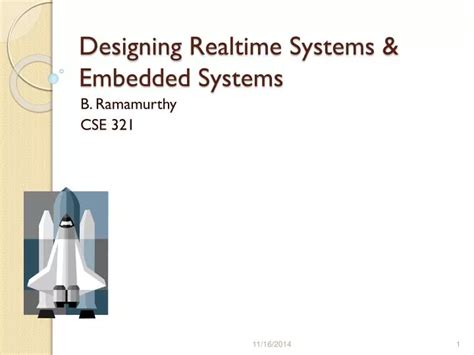 ppt designing realtime systems and embedded systems powerpoint