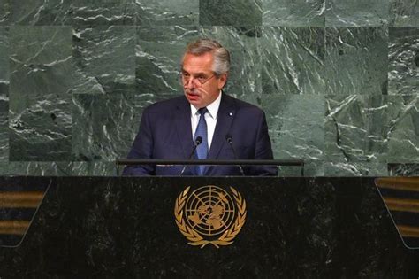El Discurso Completo De Alberto Fernández En La Asamblea General De La Onu