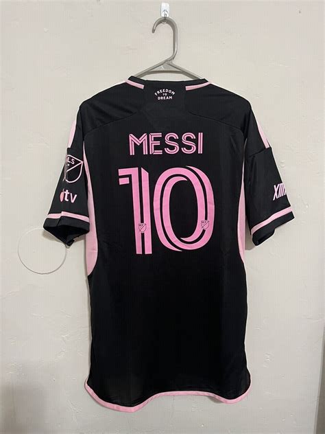 Lionel Messi Inter Miami Authentic Away Game Jersey 4654266568