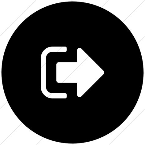 Sign Out Icon Free Icons Library