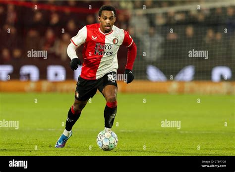 Quinten Timber Of Feyenoord Runs With The Ball During The Dutch
