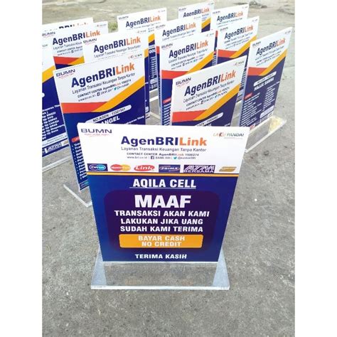 Jual PAPAN MEJA AKRILIK X BRILINK Shopee Indonesia