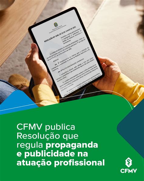 Cfmv Publica Resolução Que Regula Propaganda E Publicidade Na Atuação