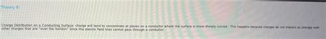 Theory Bcharge Distribution On A Conducting Surface