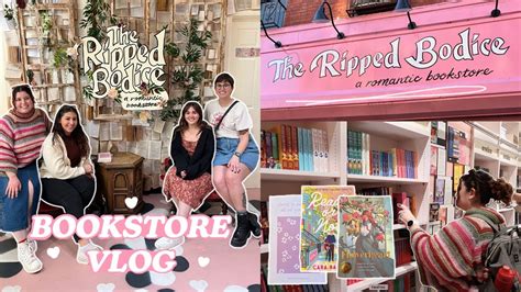 The Ripped Bodice ⭐️ Nyc Romance Bookstore Vlog And Haul Youtube