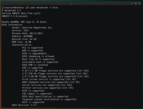 Dmidecode Get System Hardware Information On Linux