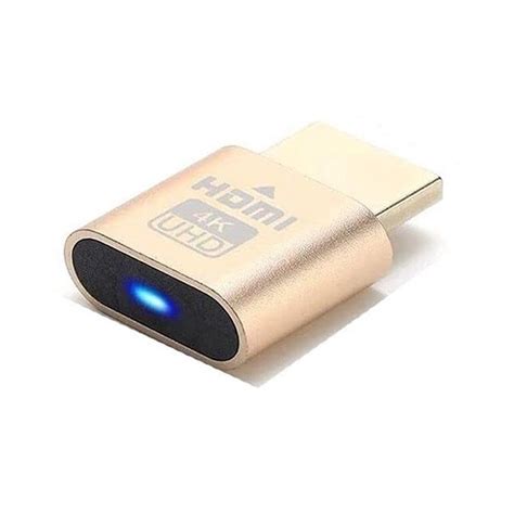 Hdmi Hdtv Dummy Plug Virtual Display Emulator Adapter Gpu Max 4k60h