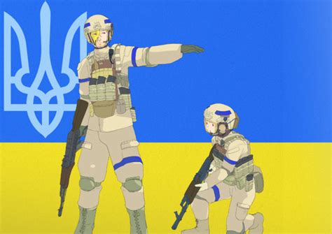 戦争は2年目へ 力久ピコ、あどふぃん さんのイラスト ニコニコ静画 イラスト
