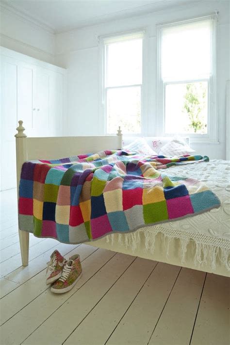 Patchwork Blanket · Extract From Winter Knits Made Easy By Dk