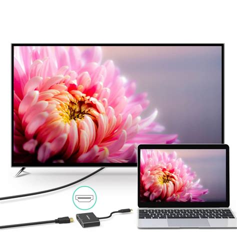Choetech USB C to VGA and HDMI 4K Adapter адаптер за свързване от USB
