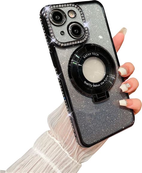 Fycyko Magnetic Case For Iphone 14 Plus With Holder Stand
