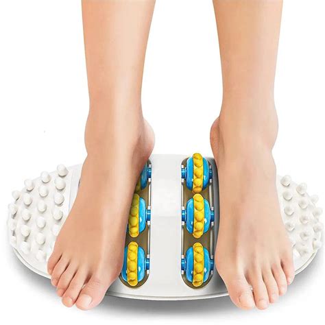 Foot Massager Roller Feet Acupressure Point Massage Plantar Fascitis P