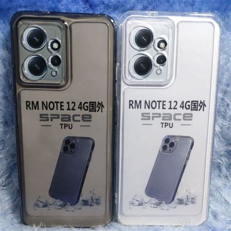 Jual Soft Case Original Space Transparan Xiaomi Redmi Note G Silikon Protec Camera Shopee